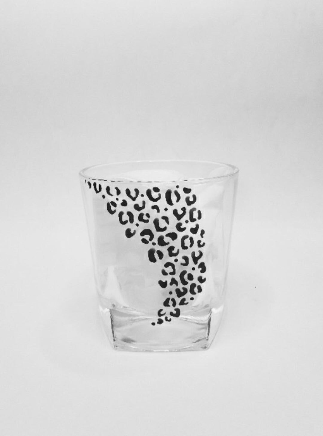 Leopard Print Whiskey Glass - Etsy