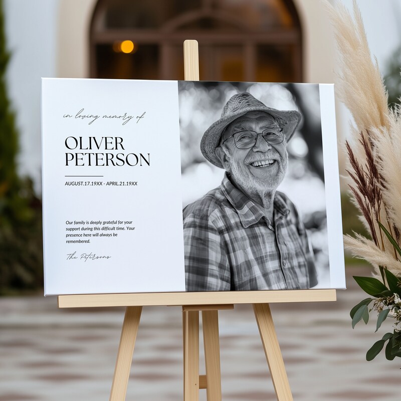 In Loving Memory Sign - Etsy