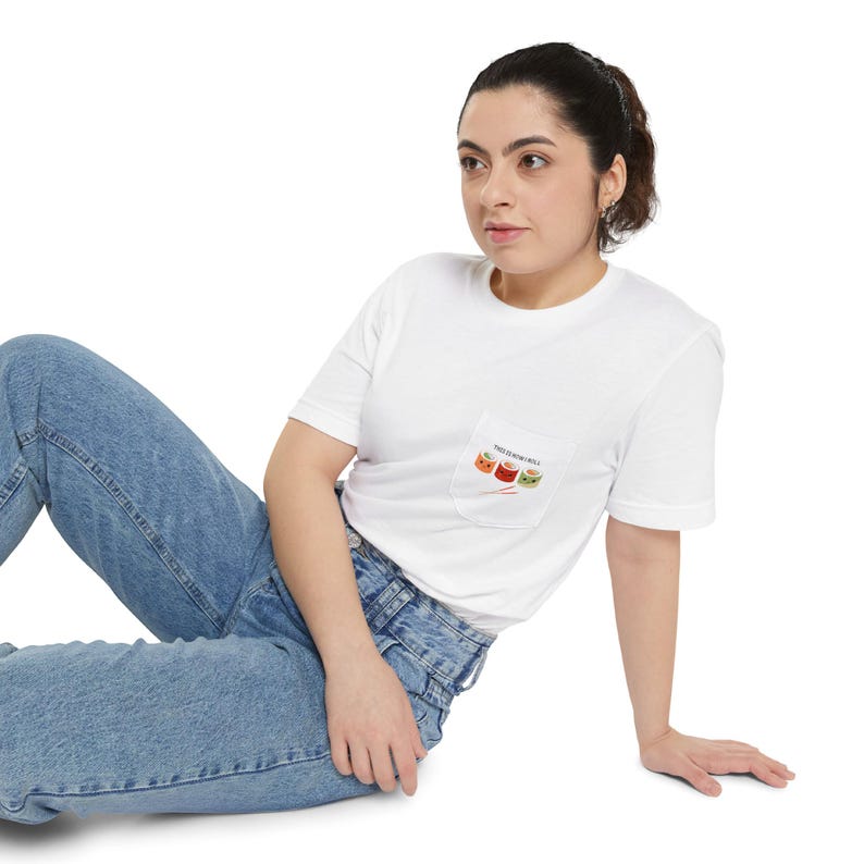 This is How I Roll Unisex Pocket T-shirt - Etsy