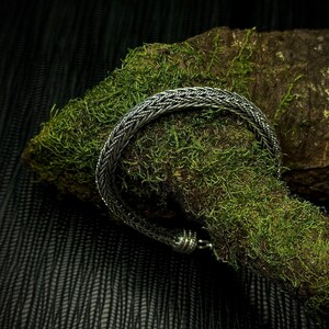 Snake 925 Sterling Silver Bracelet | Silver Mens Bracelet | Snake ...