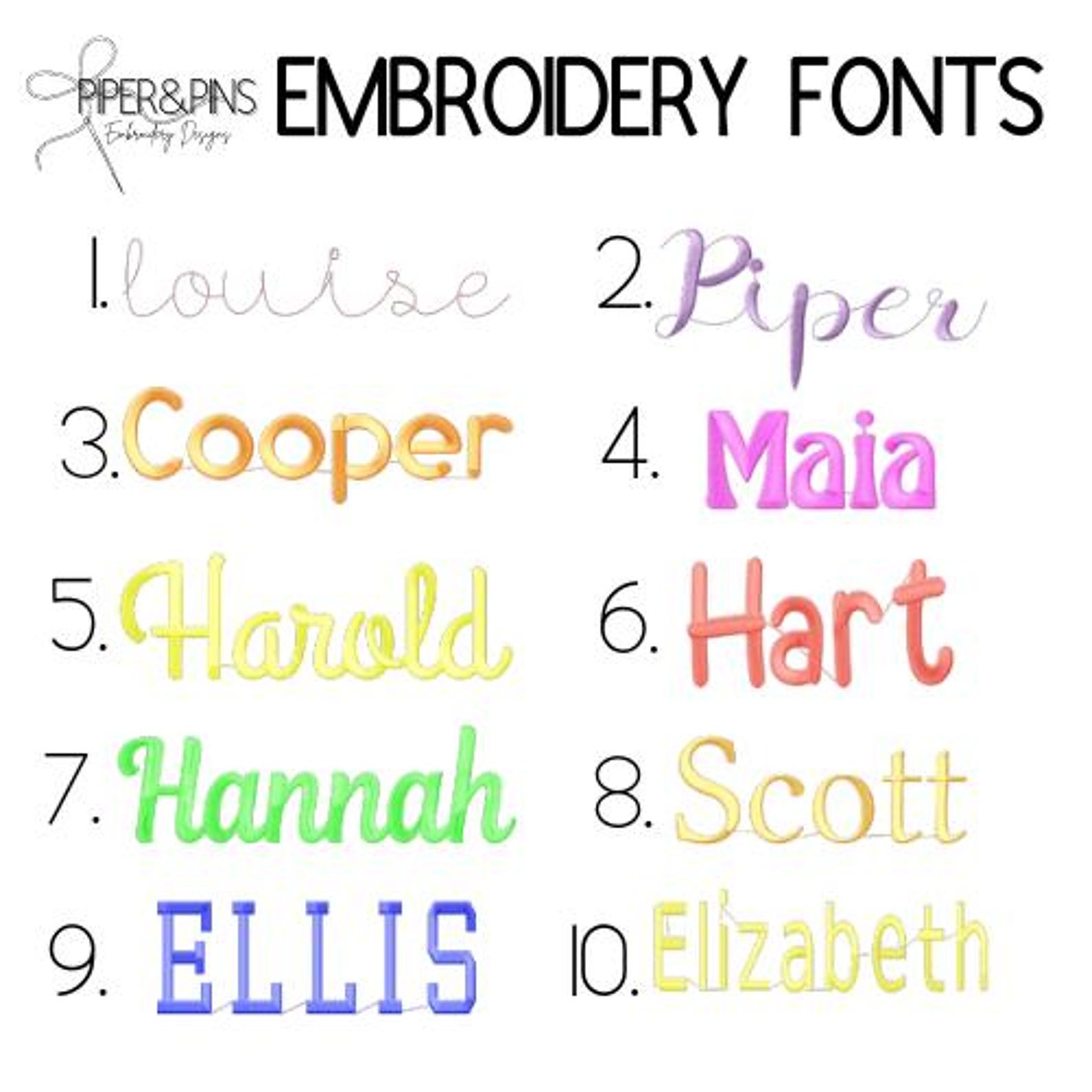 Embroidered Monthly Milestone Cards With Monogram - Etsy