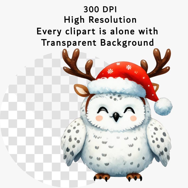 Christmas Arctic Animals Clipart PNG, Polar Bear Christmas Png, Arctic ...