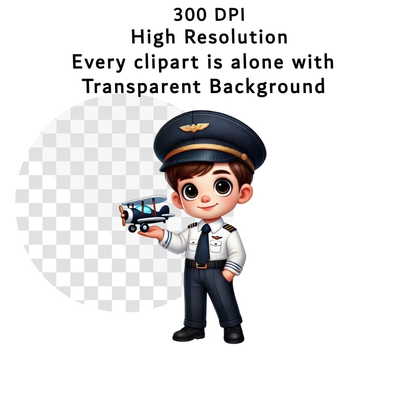 Kids Careers Clipart Part 2, Occupation PNG Bundle, Job Role Clipart ...