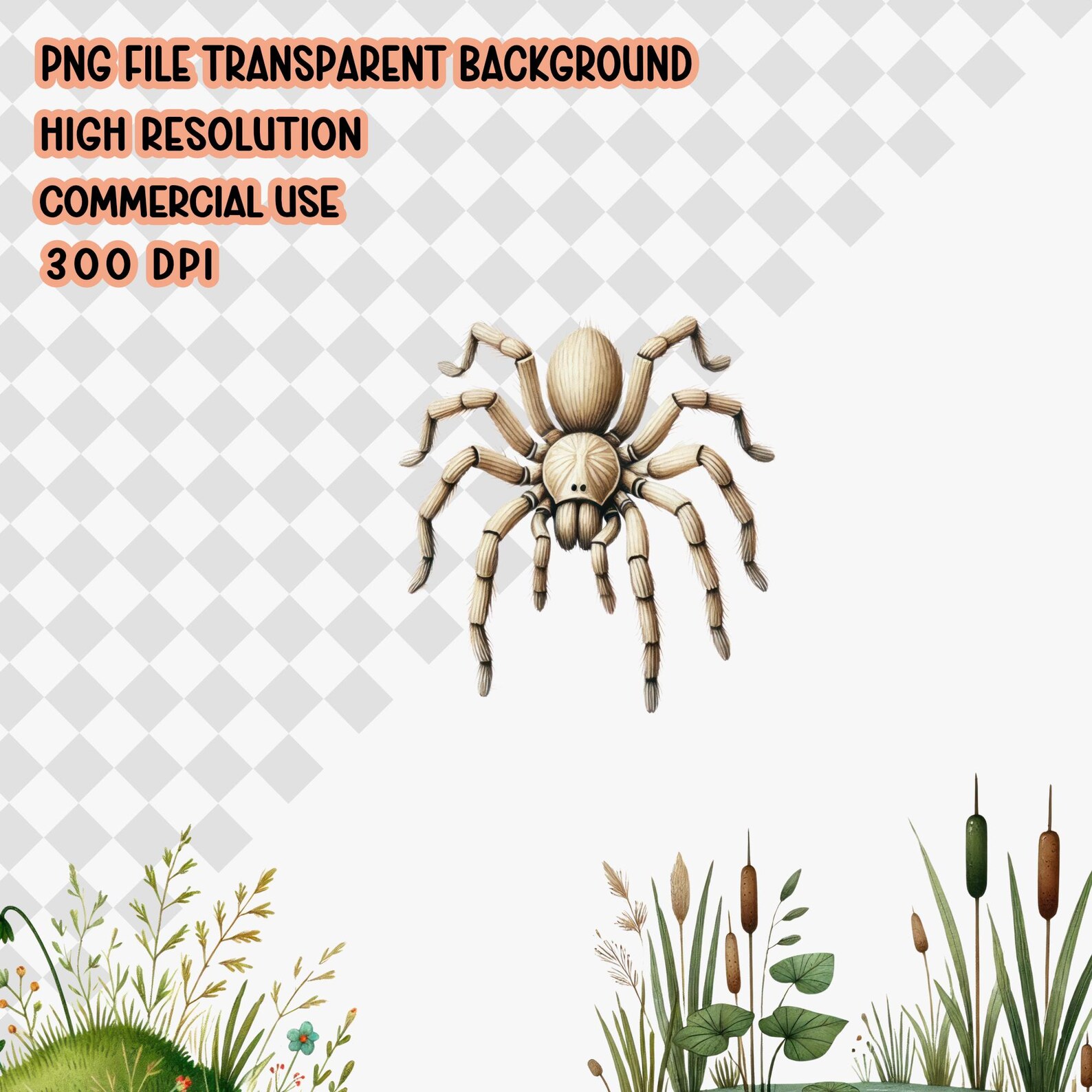 Bug and Insect Clipart Bundle, Nature-inspired Digital Art, Creepy ...