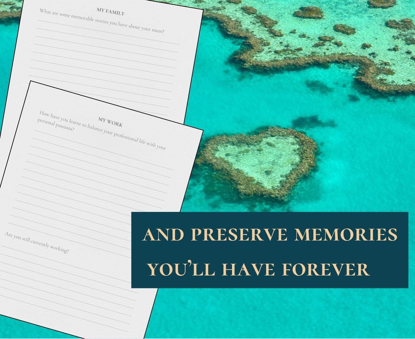 Simple Premium Legacy Questions Tell Mum and Dads Story Digital ...