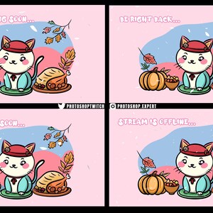 Kawai Cat Overlay, Twitch Overlay, Animated, Stream Overlay, Stream ...