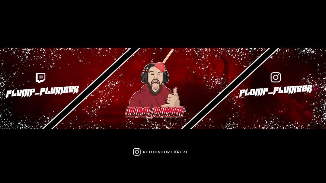 Custom Streamer Banner: Twitch, Kick, Youtube (digital Download) - Etsy