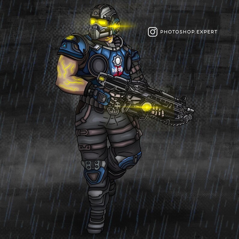 Custom Character Design, High Detail ,character Commission, Full Body ...