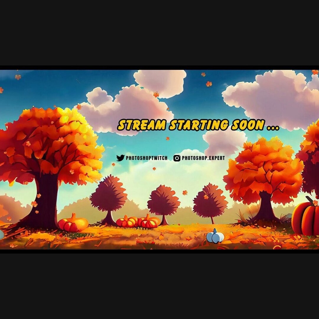 Animated Stream Overlay, Twitch Overlay, Stream Screen, Starting Soon ...