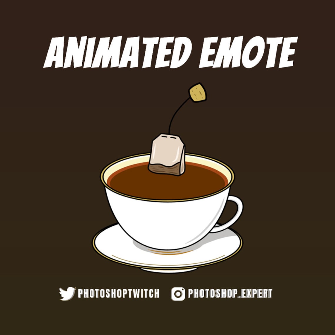 Animated Coffee Tea Emote, Twitch Emotes, Tea Emote, Coffee Emote, Tea ...