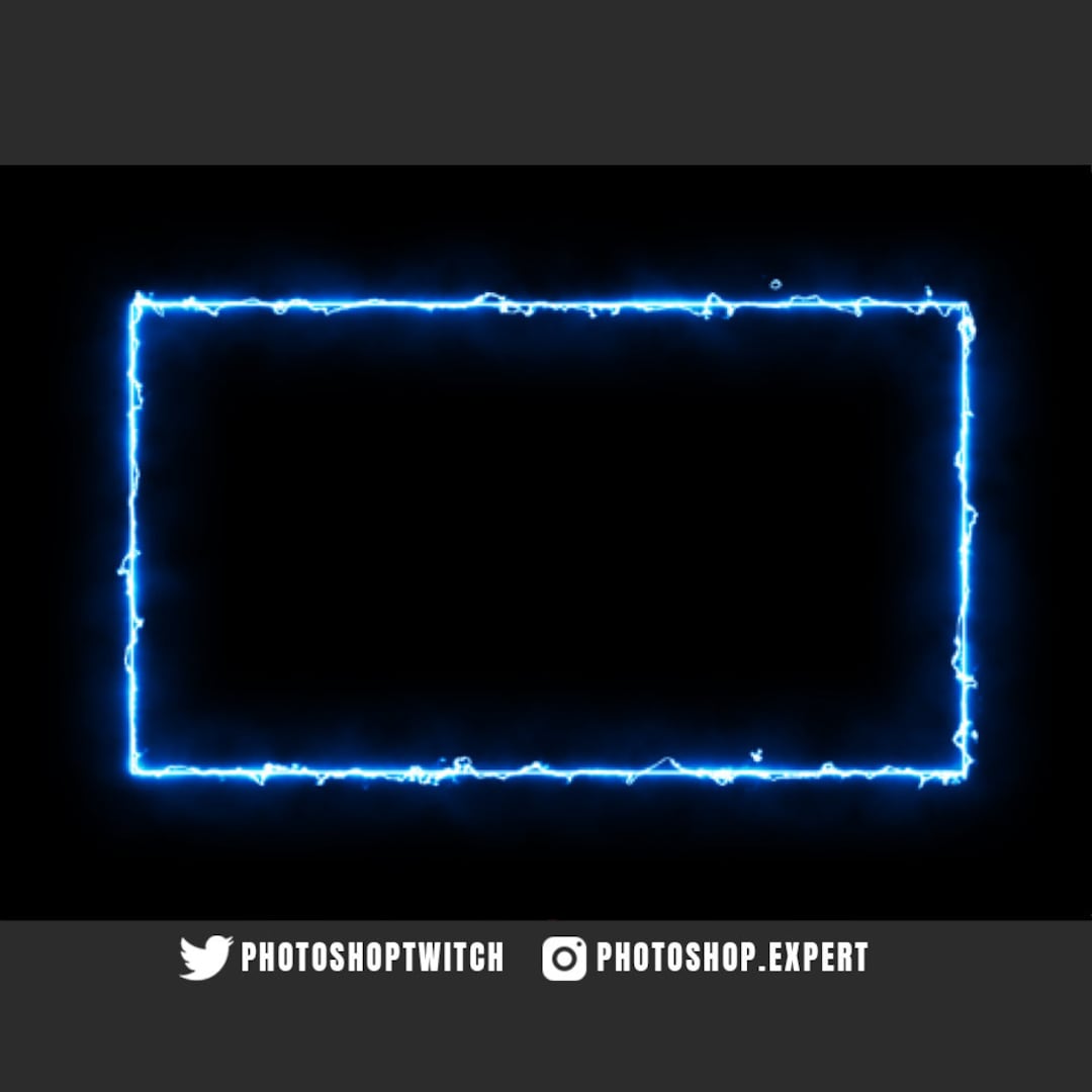 Animated Electric Camera Overlay, Twitch Camera Overlay, Electricity ...