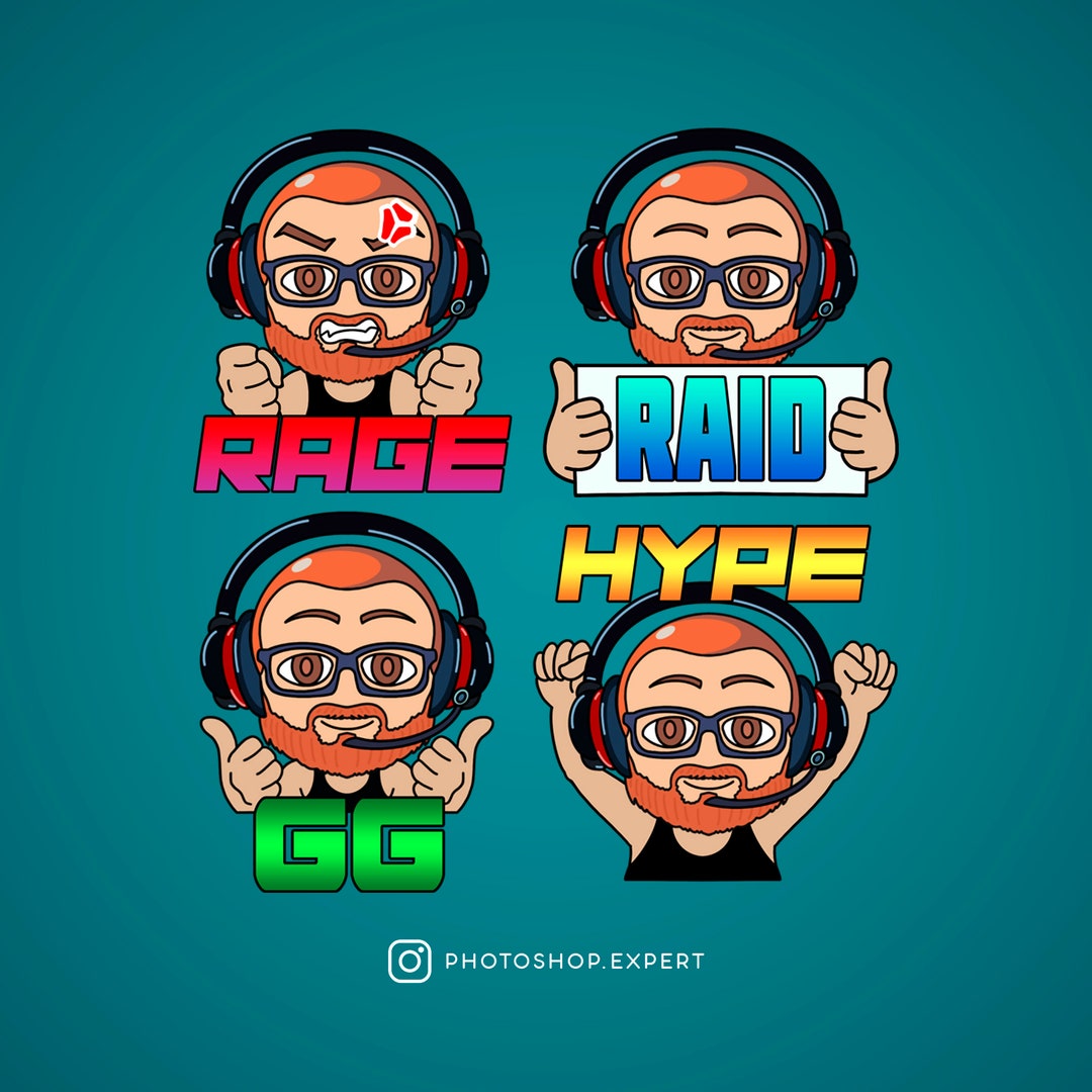 Custom Twitch Emotes, Discord Emotes, Kick Emotes, Youtube Emotes - Etsy