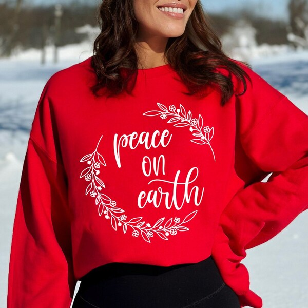 Peace on Earth Sign - Etsy