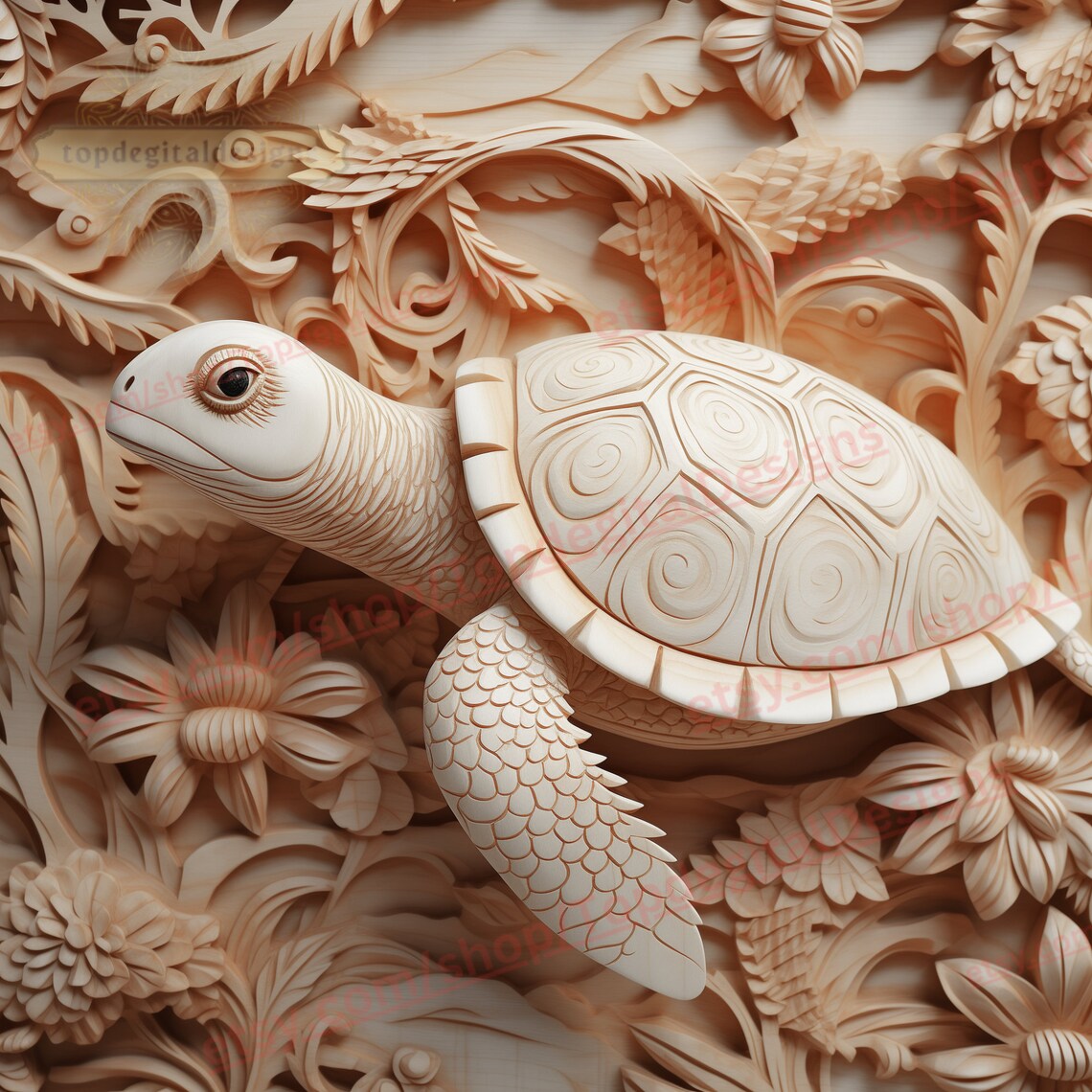 Laser Burn PNG, 3D Illusion, Engrave, Lightburn, Laser Ready, Wildlife ...