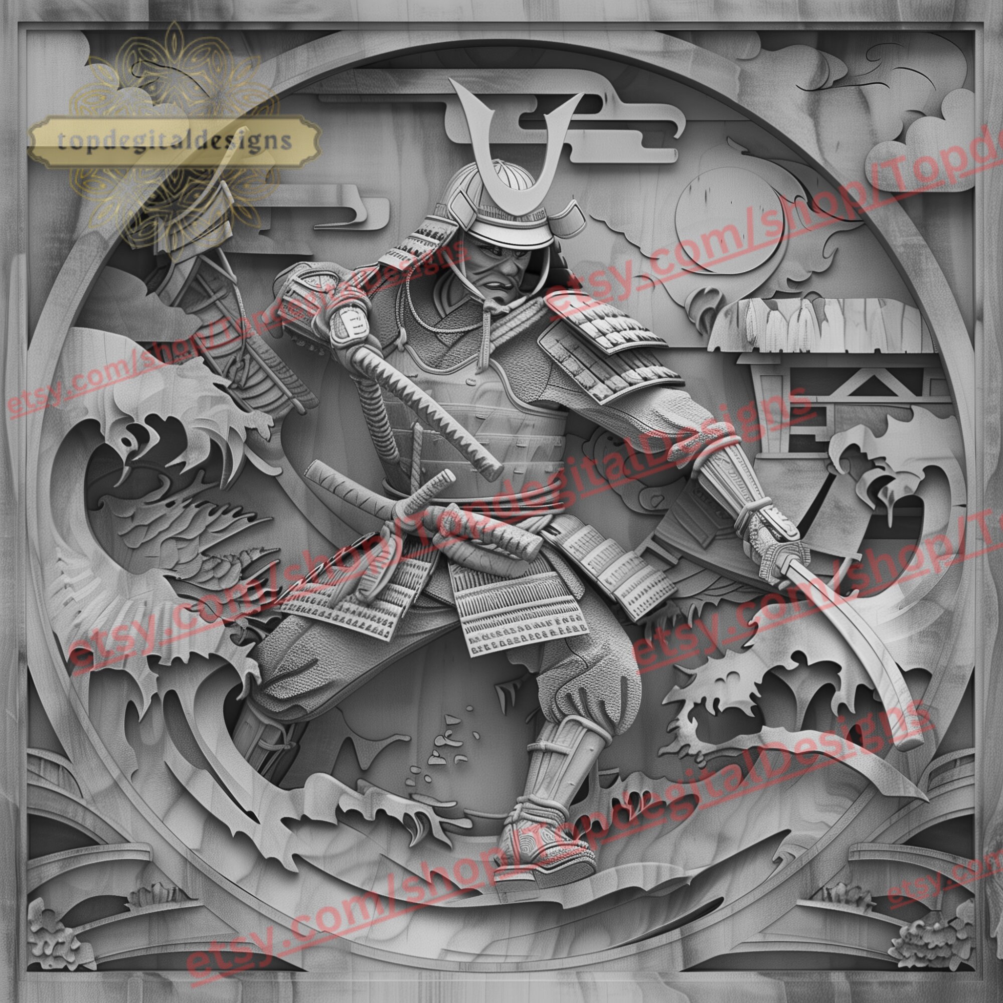 Laser Burn PNG, 3D Illusion,engraved ,lightburn, Laser Ready, Digital ...
