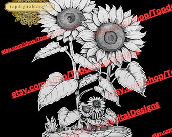 Sunflower Art, ,carved Wood, 3D Illusion, Sunflower Wallpaper ...