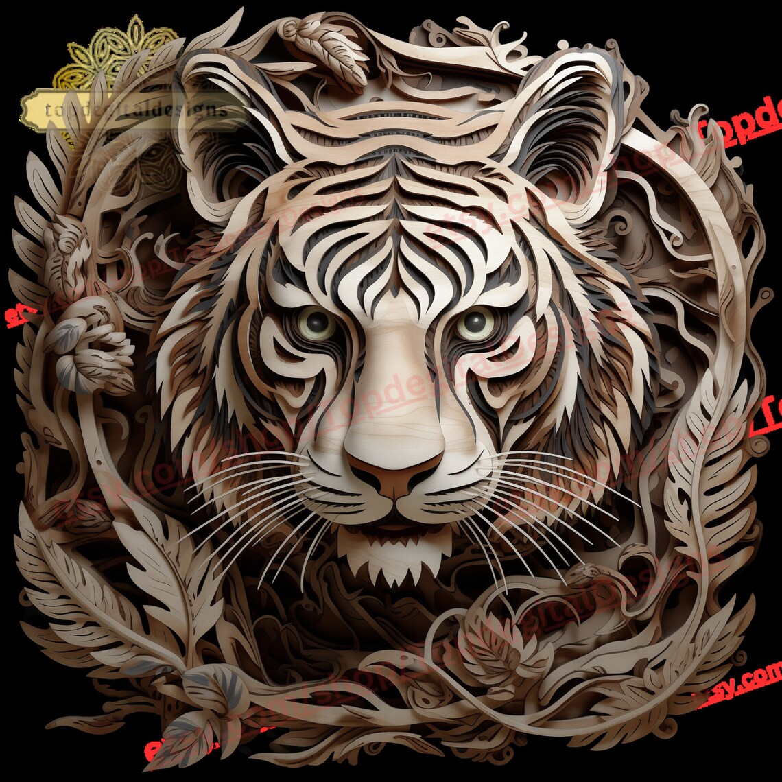 Laser Burn PNG, 3D Illusion, Engraved , Lightburn, Laser Ready, Digital ...