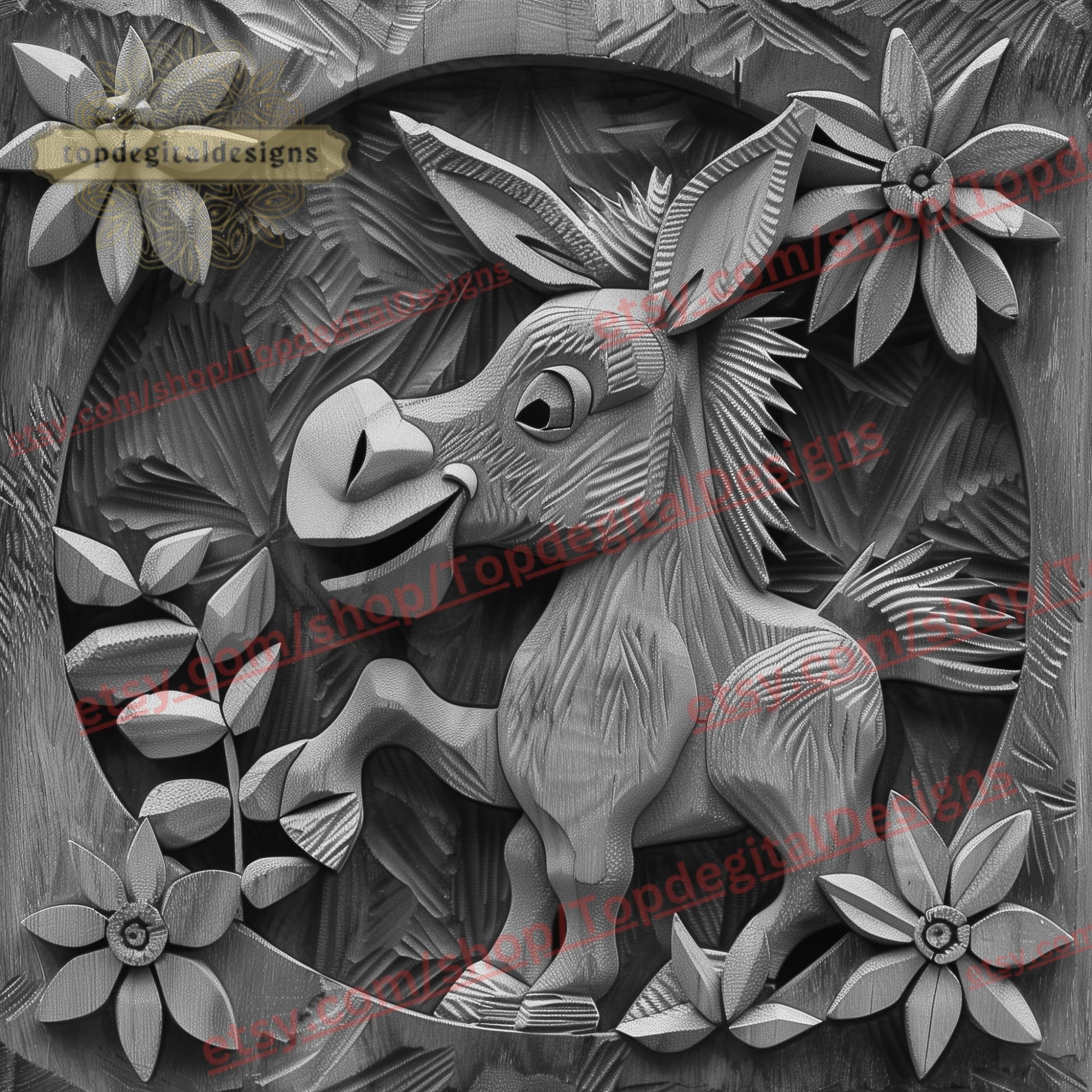 Laser Burn PNG, 3D Illusion,engraved ,lightburn, Laser Ready, Digital ...