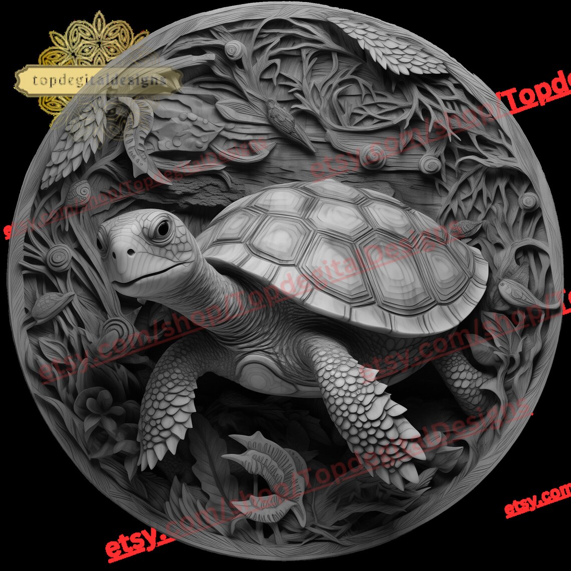 Laser Burn PNG, 3D Illusion, Engrave, Lightburn, Laser Ready, Wildlife ...