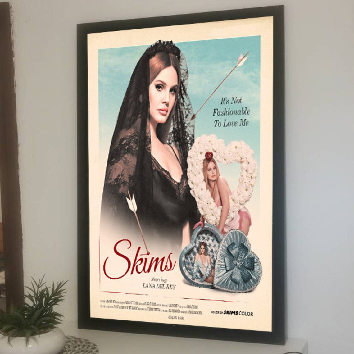 Lana Del Rey and Skims Poster, Gif for Fan - Etsy