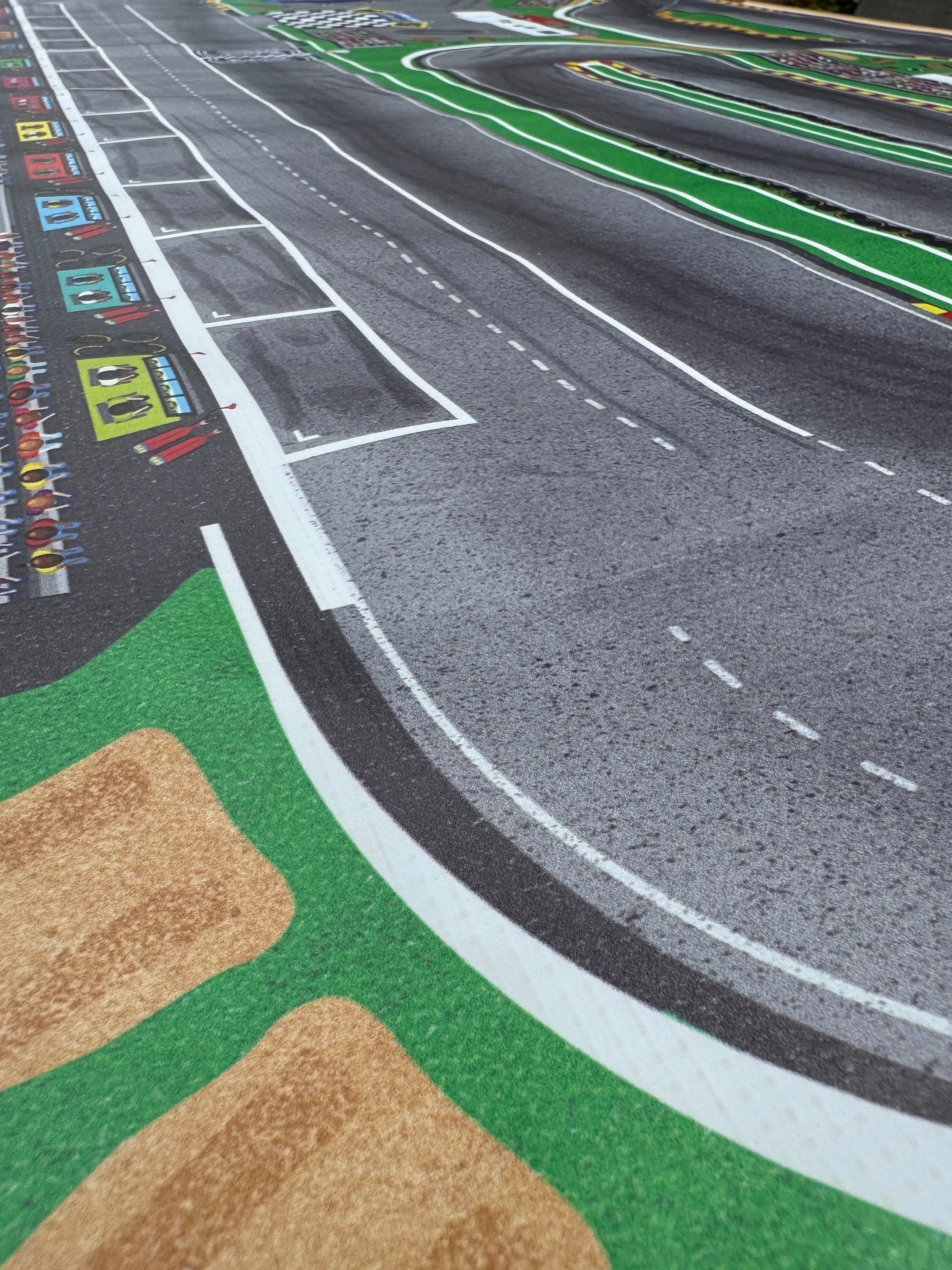 Behrend Motorsports Park - Kids Racetrack Playmat - 3 Ft. X 5 Ft. - Etsy