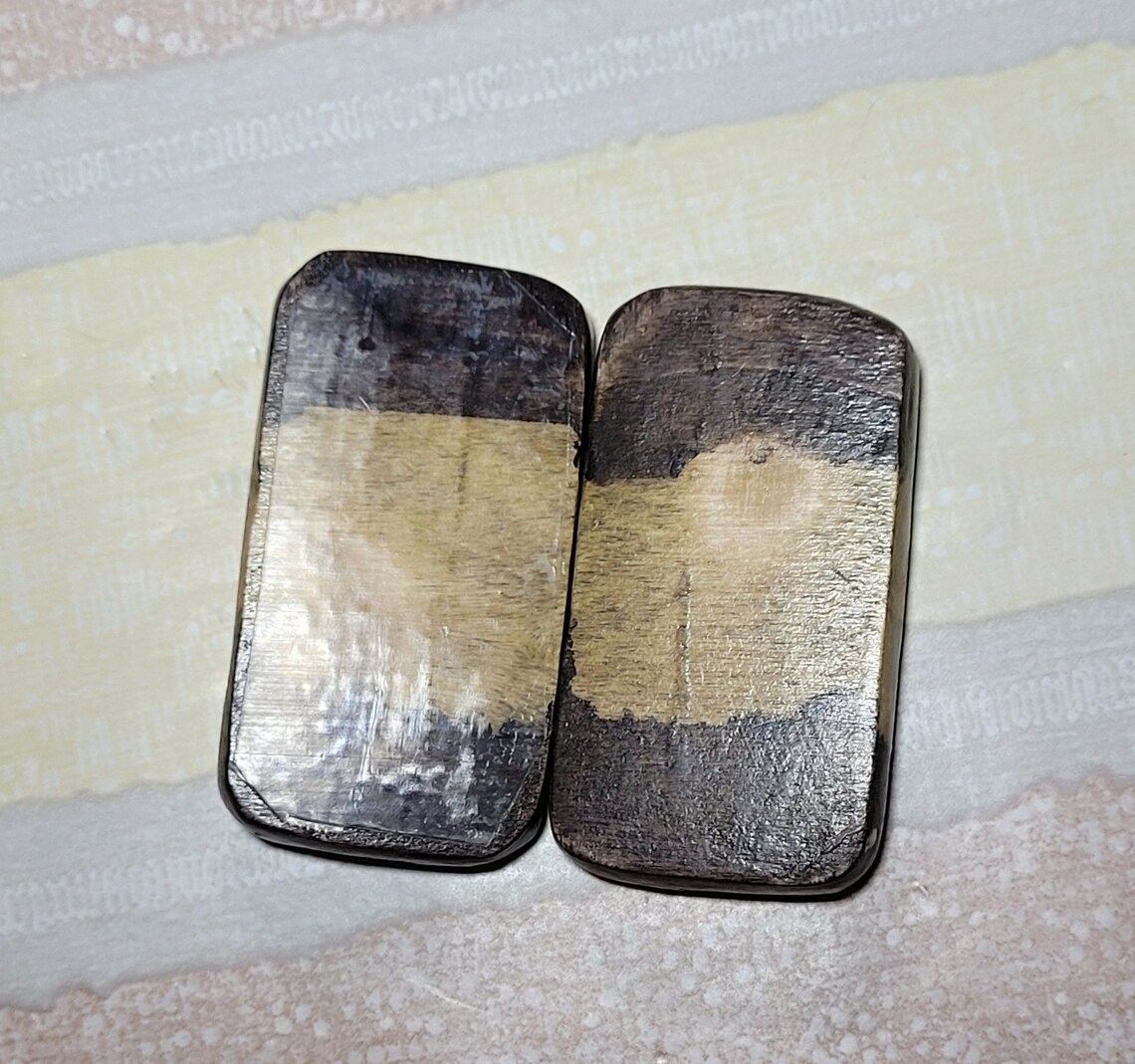 New 2 Tone 4 Click Wooden Fidget Slider in Bamboo for Stress Relief - Etsy