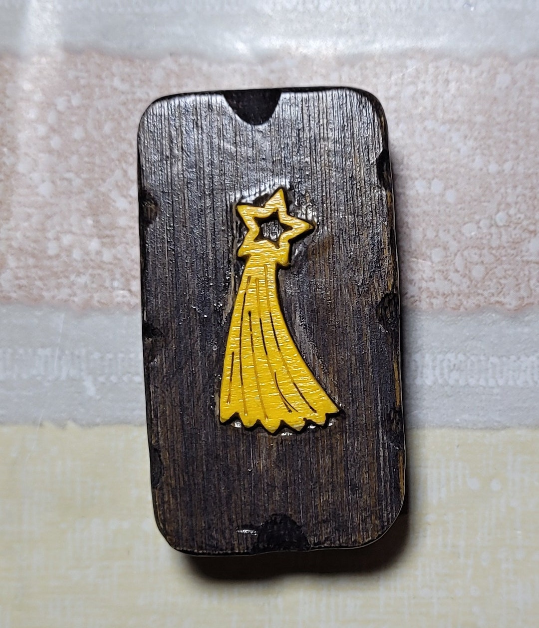 Shooting Star Slider a 4-click Medium-loud Wooden Fidget Slider in ...