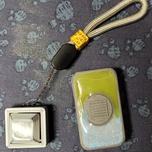 The Fidget Duck Fidget Pack, a Grip Fidget Slider With Glow Resin Inlay ...