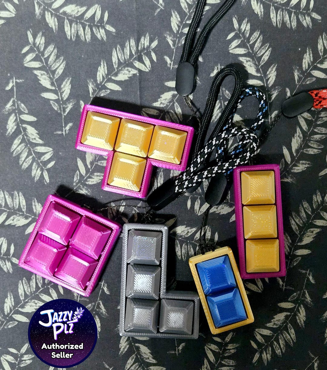 Keycap Clickers 3d Printed in Silk PLA - Gray Lubed Switches With a ...