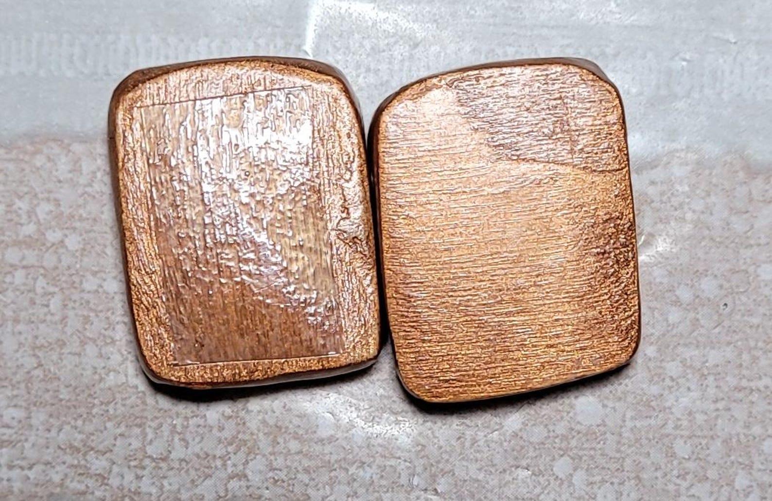 The Mighty Nub A 2 Click Tiny Wooden Fidget Slider in Bamboo - Etsy