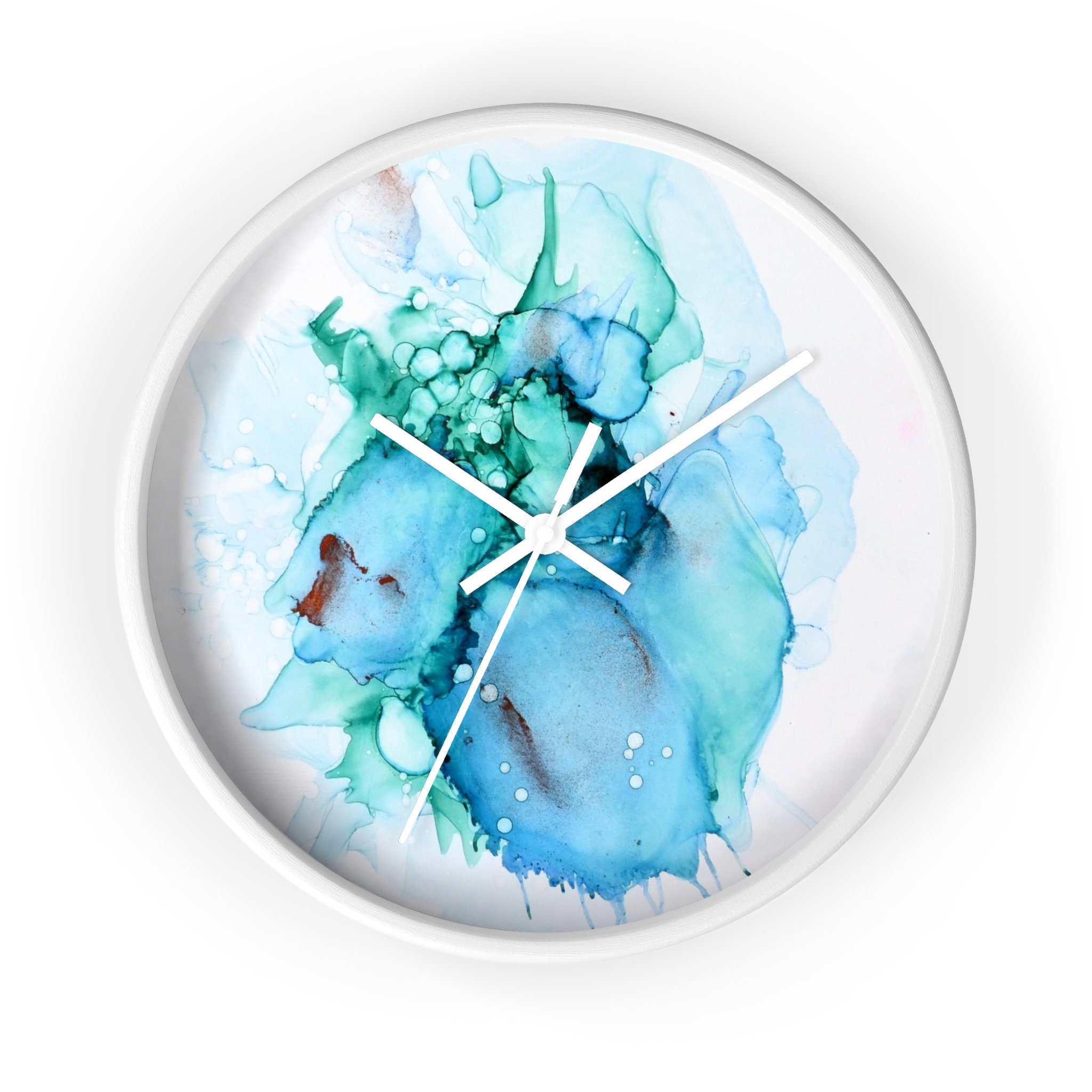 Unique Wall Clock, Modern Art Wall Clock, Modern Living Room Wall Decor ...