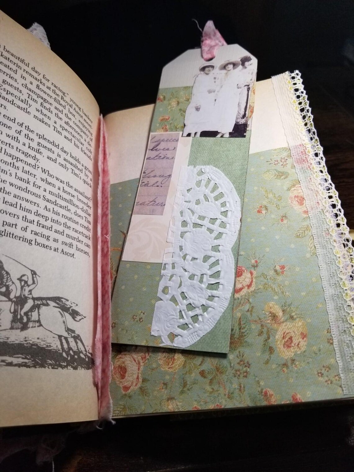 Handmade Junk Journal OOAK Altered Vintage Book, Repurposed Book ...