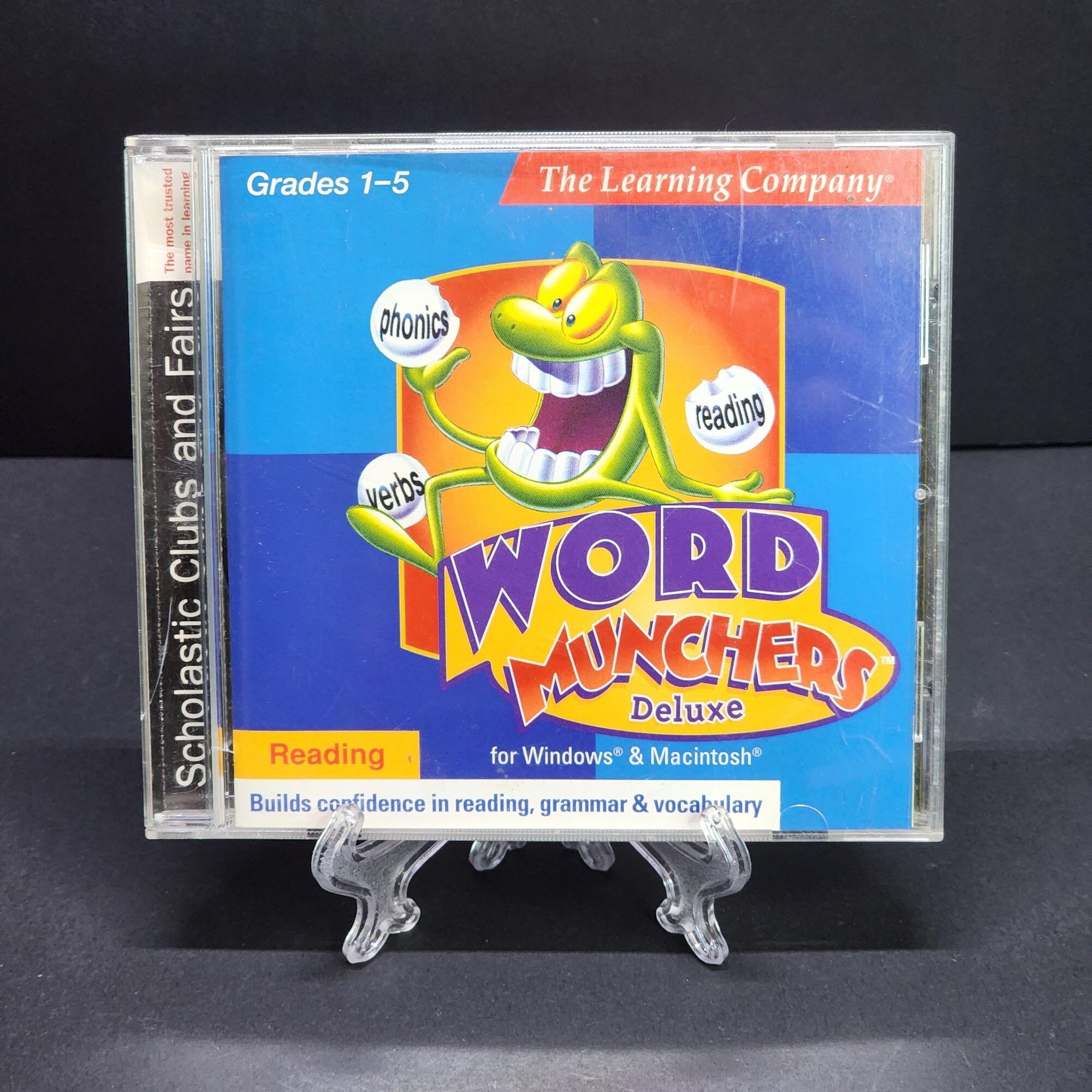 Word Munchers Deluxe PC CD ROM Reading Grammar & Vocabulary - Etsy