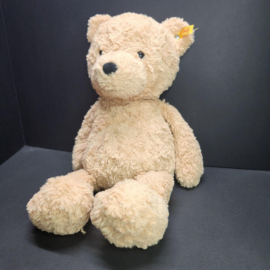 Steiff Jimmy Teddy Bear Plush Stuffed Animal 11'' Soft Cuddly Friends ...
