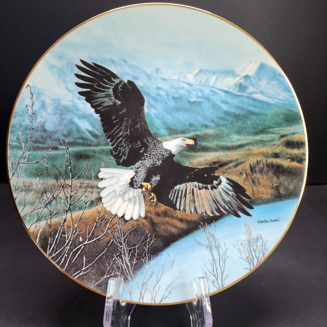 Freedom by Charles Frace - Soaring Majesty Collectors Plate George Bald ...