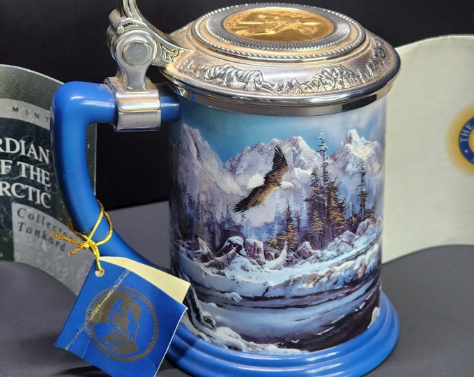 Franklin Mint - Eagle of the Last Frontier - Beer Stein Collector ...