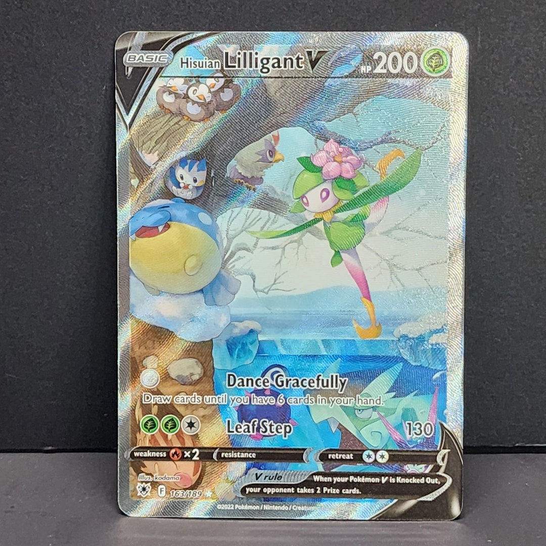 Hisuian Lilligant V 163/189 Sword & Shield Astral Radiance Alt Art ...