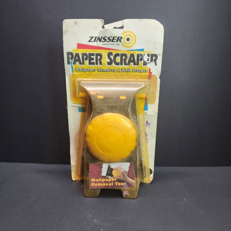 Vintage Zinsser Paper Scrapper Wallpaper Remover and Scraper #02988 - Etsy