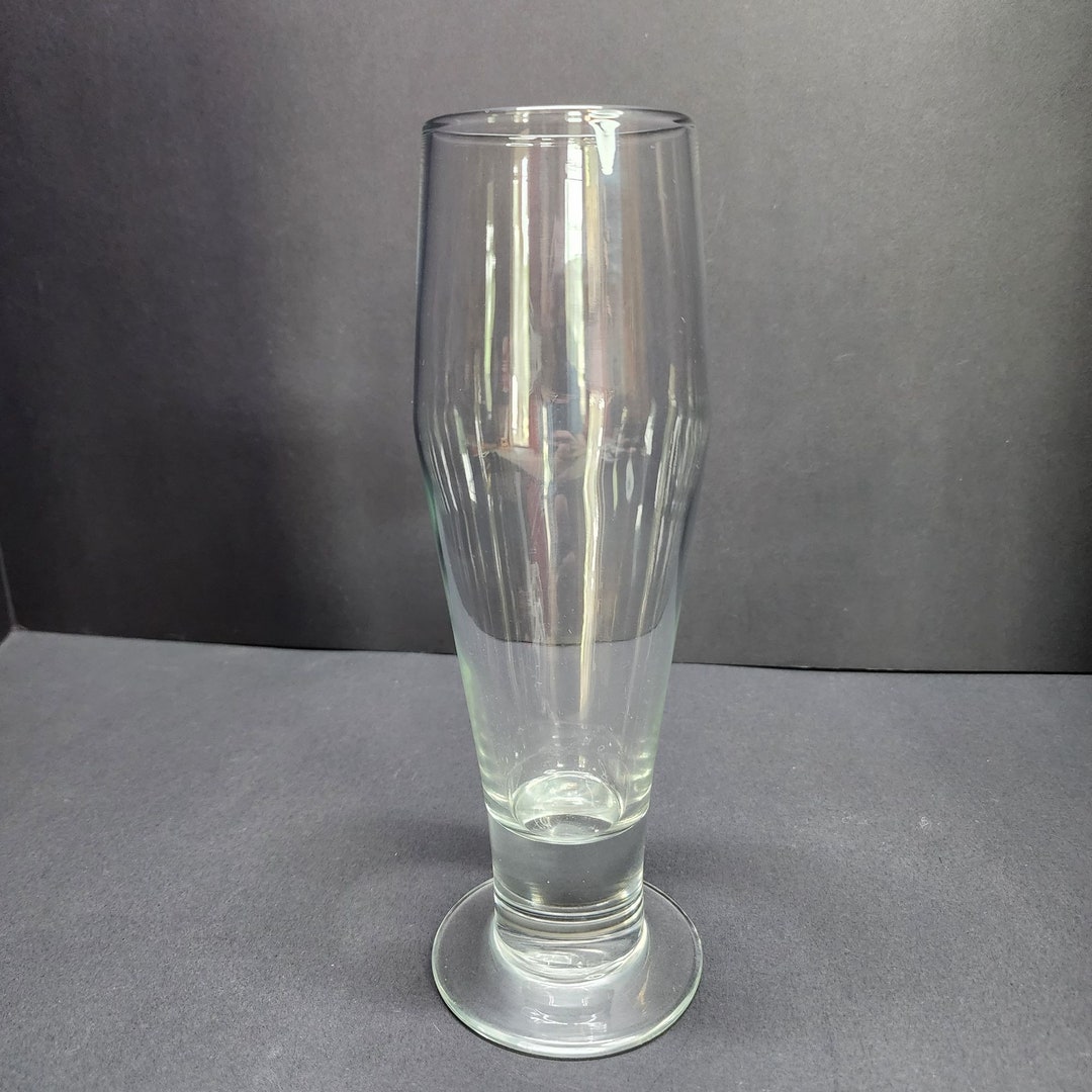 Vintage Barconic Pilsner Beer Glass Footed Ale Barware Clear 9.5'' Tall ...