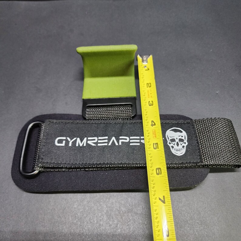 Gymreapers Gym Weight Lifting Hooks Power Wrist Straps Hand Grip ...