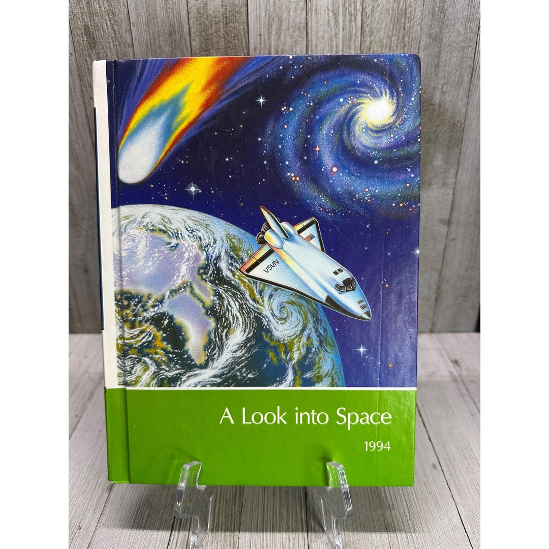 Vintage Childcraft: A Look Into Space Book 1994 Hardcover - Etsy