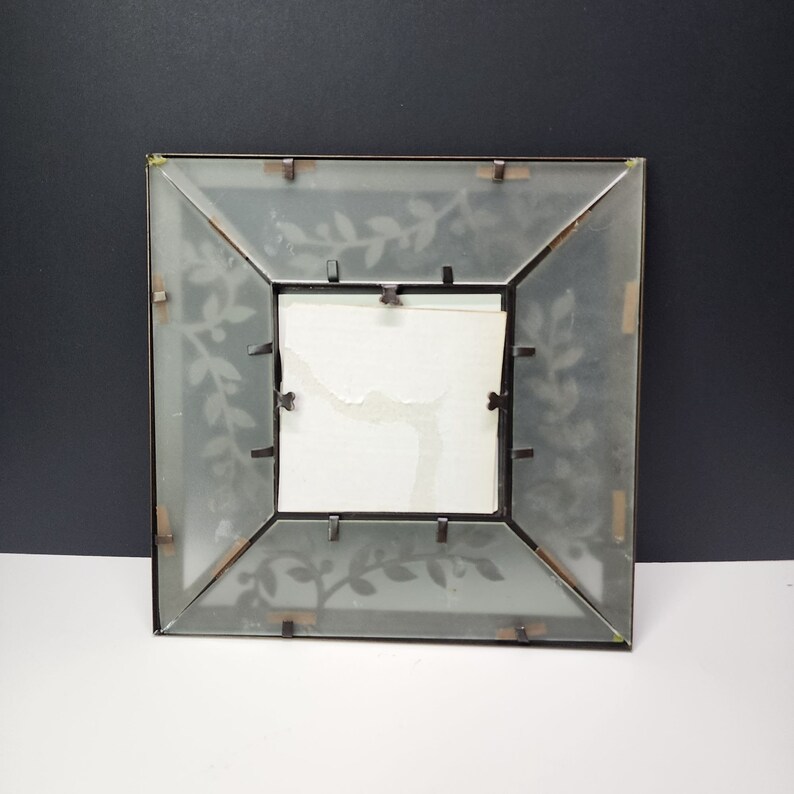 Vintage Ivy Cherry Blossom Artwork Metal Picture Frame 4x4 Picture - Etsy