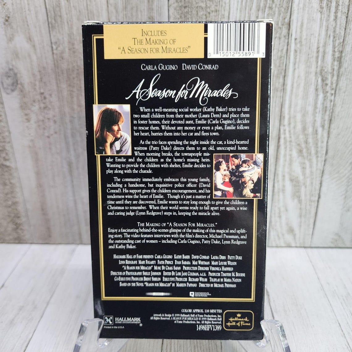 Vintage A Season for Miracles VHS Tape 1999 Hallmark Gold Crown ...