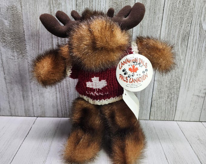 Nicholby's Canadian Pals CDA Mink Moose Plush 9'' Stuffed Animal Toy - Etsy