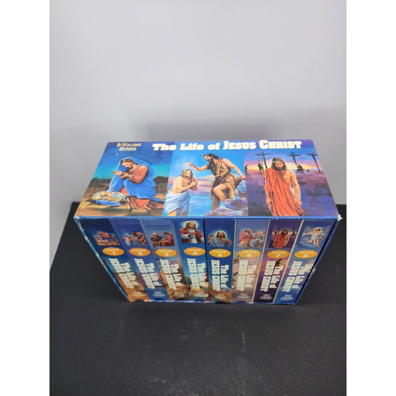 The Life of Jesus Christ VHS 8 Volumes Series 24 Biblical Moments ...