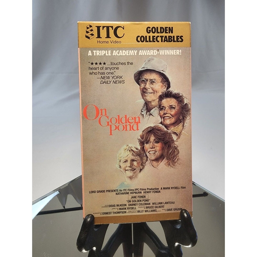 On Golden Pond VHS Tape 1988 Katharine Hepburn Henry Fonda - Etsy