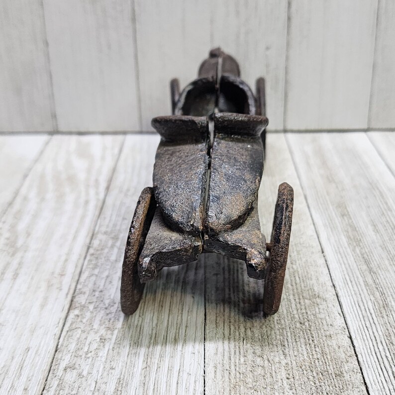 Vintage AC Williams Cast Iron Race Car Toy 7'' Long Black - Etsy