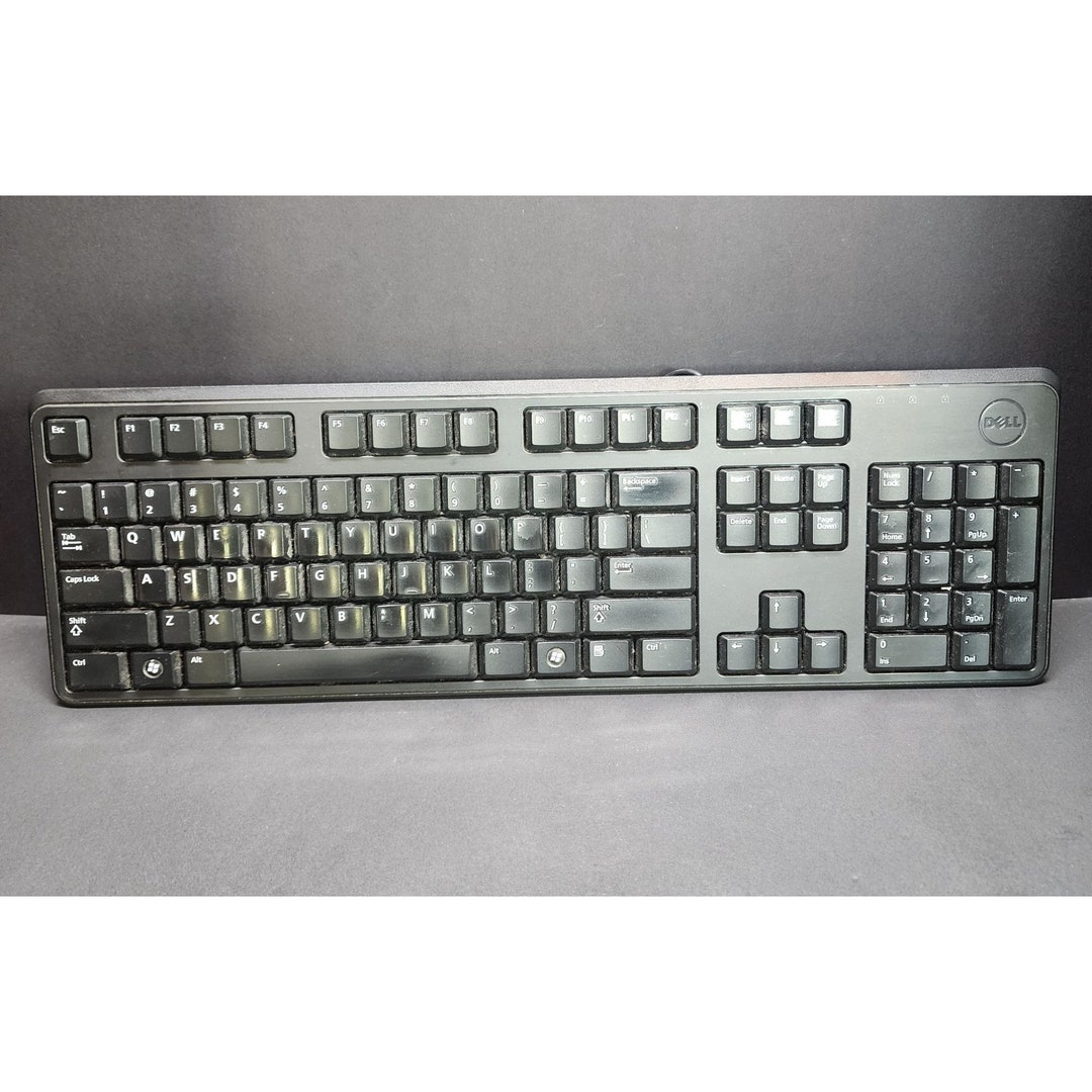 Dell KB212-B Keyboard USB Wired Key Quiet Keyboard Black - Etsy