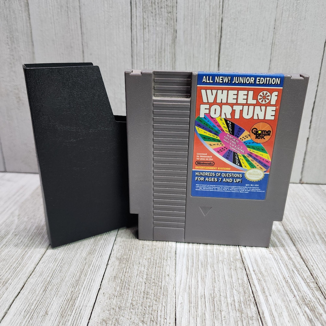 Wheel of Fortune - Junior Edition Nintendo Entertainment System NES ...