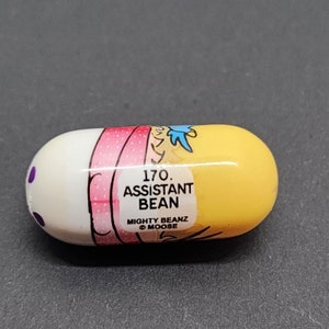 Mighty Beanz #170 Assistant Bean Moose Toys Collectible - Etsy